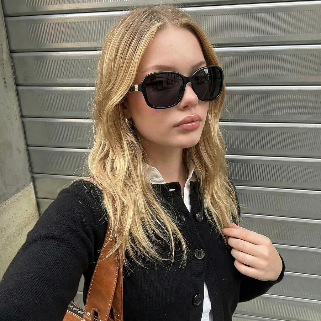 Polarized Sunglasses for Women | Vintage Square Sunglasses W UV400 Pro ...